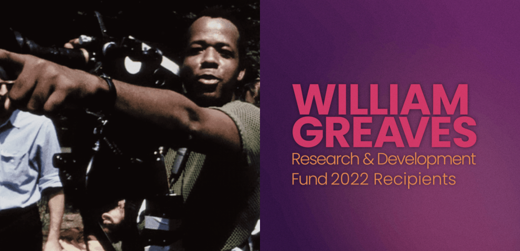 William Greaves Fund Winners - Film Fatales